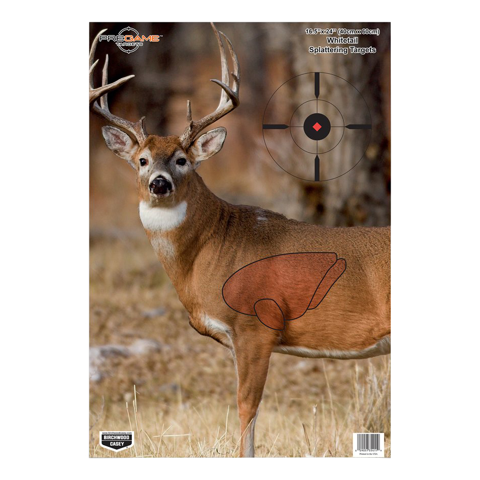Birchwood Casey Pregame Whitetail Deer Shooting Target | Cabela's